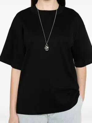 HERSKIND Larsson Cotton T-shirt - Black