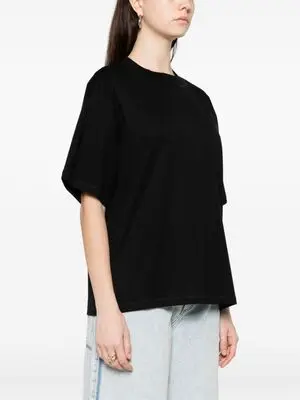 HERSKIND Larsson Cotton T-shirt - Black
