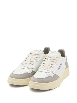 AUTRY Medialist Low Leather Sneakers - Grey