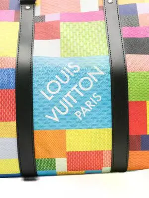 LOUIS VUITTON 50 Keepall Bandoulière Duffle Bag