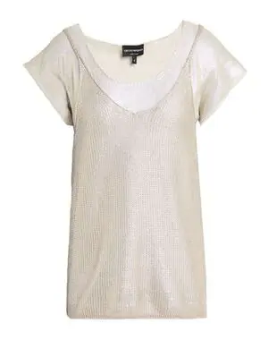 Emporio Armani Crewneck Platinum Sweater