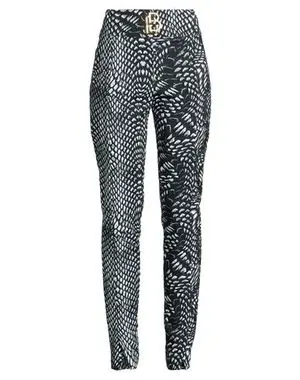 BABYLON Skinny Fit Embellished Pants - Black