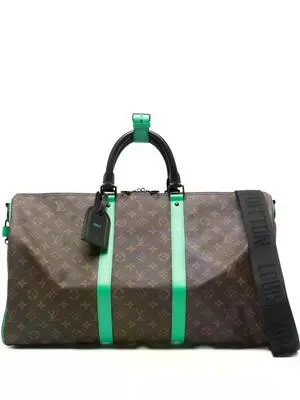 LOUIS VUITTON Keepall 50 Monogram Duffle Bag - Brown
