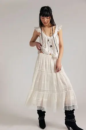 Free People Lace Maxi Skirts