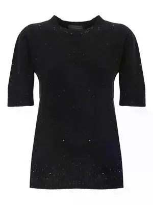 Lorena Antoniazzi Sequin-embellishment Sweater