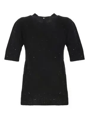 Lorena Antoniazzi Sequin-embellishment Sweater