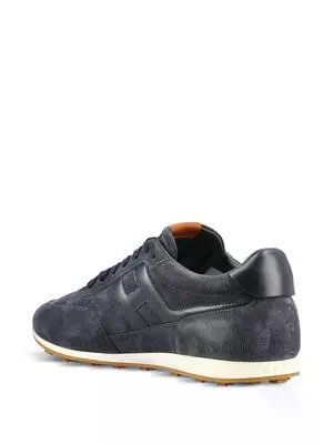 Hogan Logo-patch Sneakers - Blue