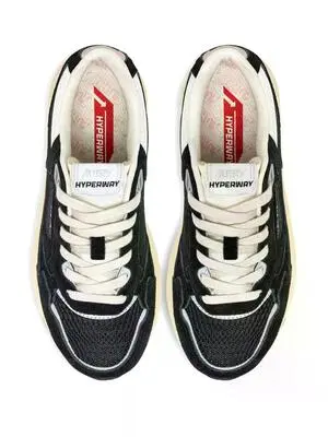 AUTRY Hyperway Panelled Sneakers - Black