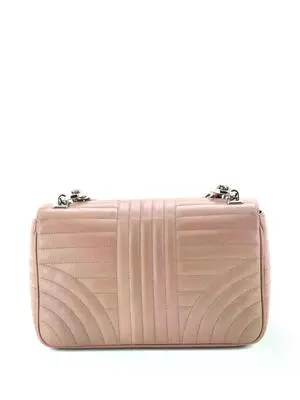 Prada Diagramme Quilted Leather Chain Flap Bag