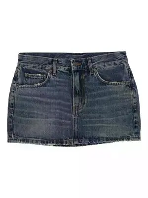 Fiorucci Five-pocket Mini Skirt