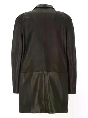 Lorena Antoniazzi Single-breasted Leather Coat