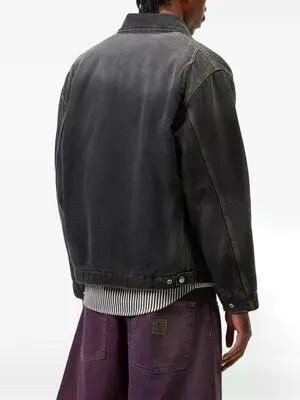 Carhartt Work In Progress Og Detroit Denim Jacket - Grey