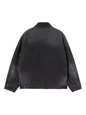 Carhartt Work In Progress Og Detroit Denim Jacket - Grey