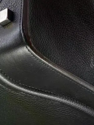 Celine Luggage Bag Grainy Leather Mini Tote Bag - Black