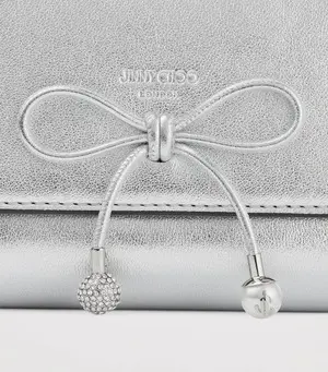 JIMMY CHOO Metallic Leather Marinda Wallet