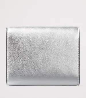 JIMMY CHOO Metallic Leather Marinda Wallet