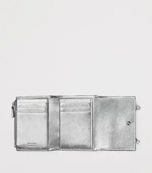 JIMMY CHOO Metallic Leather Marinda Wallet