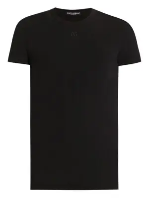 Dolce & Gabbana Crew Neck T-shirt - Black