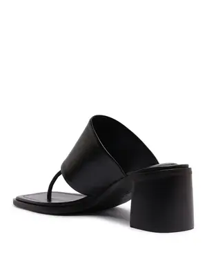 Schutz Martha Leather Thong Sandals