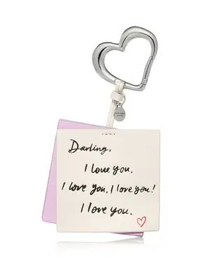 Kate Spade New York Charmed Love Notes Bag Charm - Cream