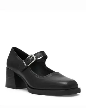Steve Madden Lisbon Leather Mary Jane Loafers