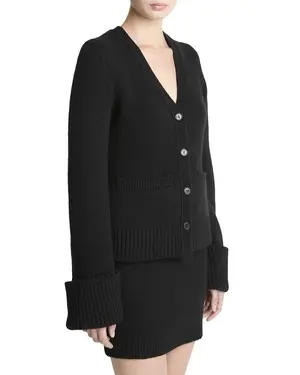 Vince Cuffed Sleeve Cardigan