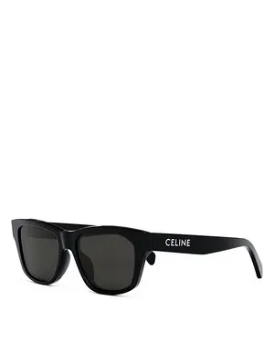Celine Geometric Sunglasses, 55mm