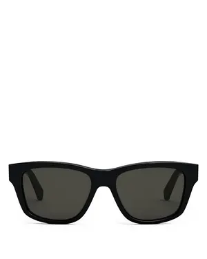 Celine Geometric Sunglasses, 55mm