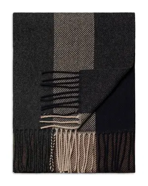Eton Color Block Cashmere Scarf