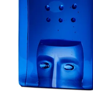 KOSTA BODA Azur Think Molded Glass Decor