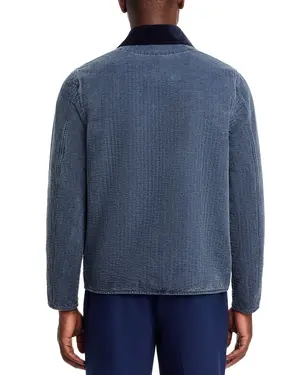 Paul Smith Removable Collar Jacket - Indigo