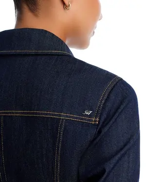 Cinq À Sept Scrunched Seraphine Denim Jacket