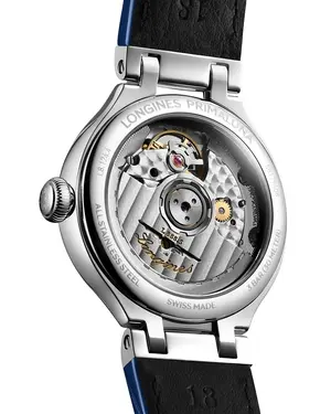 LONGINES Primaluna Automatic Watch - Silver/blue