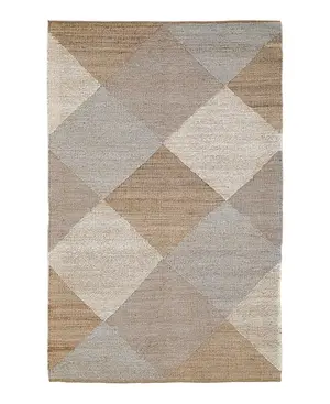 OBEETEE Sona Mabel Area Rug,5'0x8'0 - Brown