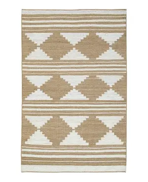 OBEETEE Sona Idris Runner Area Rug,2'6x8'0 - Natural