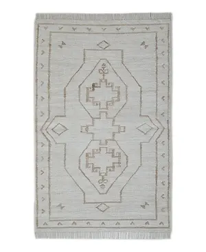 OBEETEE Sona Amell Area Rug,5'0x8'0 - Natural