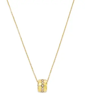 Bloomingdale'S Diamond Pendant Necklace - Gold