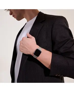 John Hardy Icon Smart Watch Strap - Silver