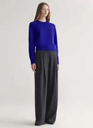 A.L.C. Ashtyn Cashmere Crew Neck Sweater - Cobalt