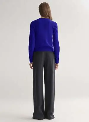 A.L.C. Ashtyn Cashmere Crew Neck Sweater - Cobalt