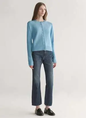 A.L.C. Skyler Cashmere Cardigan - Kyanite