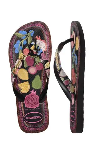 Havaianas Top Tropicalia Vibes Ii Flip Flop - Black