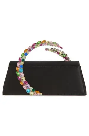 L’ALINGI Karma Crystal Handle Clutch