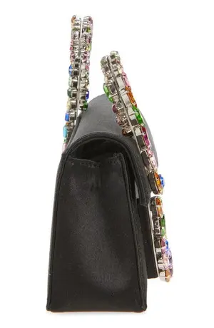 L’ALINGI Karma Crystal Handle Clutch