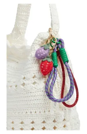 Chelsea28 Strawberry Bag Charm