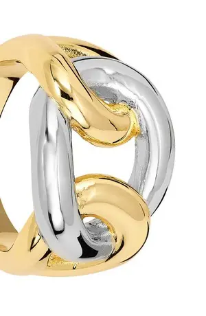 ATHRA LUXE Sculpted Link Ring
