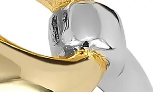 ATHRA LUXE Sculpted Mariner Link Ring