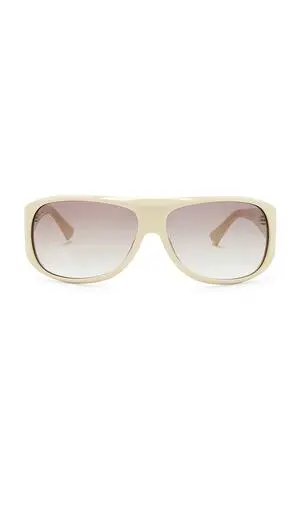 LEXXOLA Devon Sunglasses - Bone & Taupe