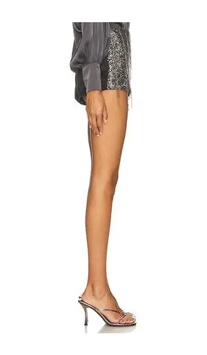 Bardot Wrenley Fringe Mini Short