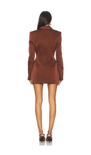 NADINE MERABI Monica Satin Blazer